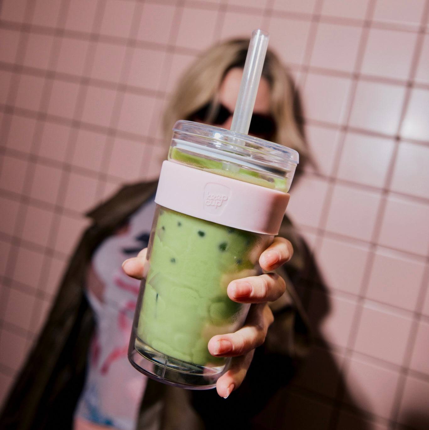 Cold Cup Longplay Boba - GLASS KEEP CUP | 16oz – MatchaMatcha NZ